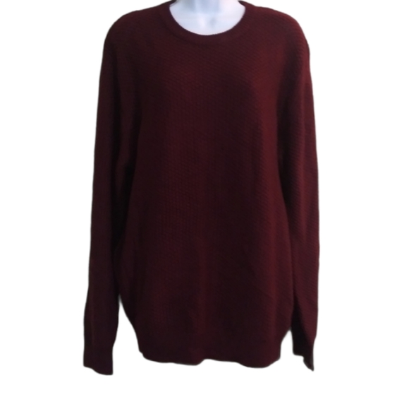 Murano | Sweaters | Nwt Murano Burgandy Crew Neck Sweater | Poshmark